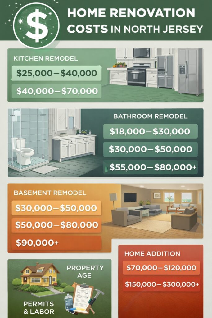 Home Renovation Costs In North Jersey: What To Budget In 2026
